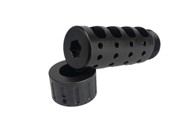 ACE Muzzle Brake 6.5mm 5/8X24 Nirtided - Walls Rifles | Custom Hunting ...