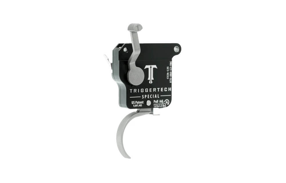 TriggerTech Rem 700 Special Trigger PVD BLACK/ CURVED/RIGHT HAND/ WITH ...
